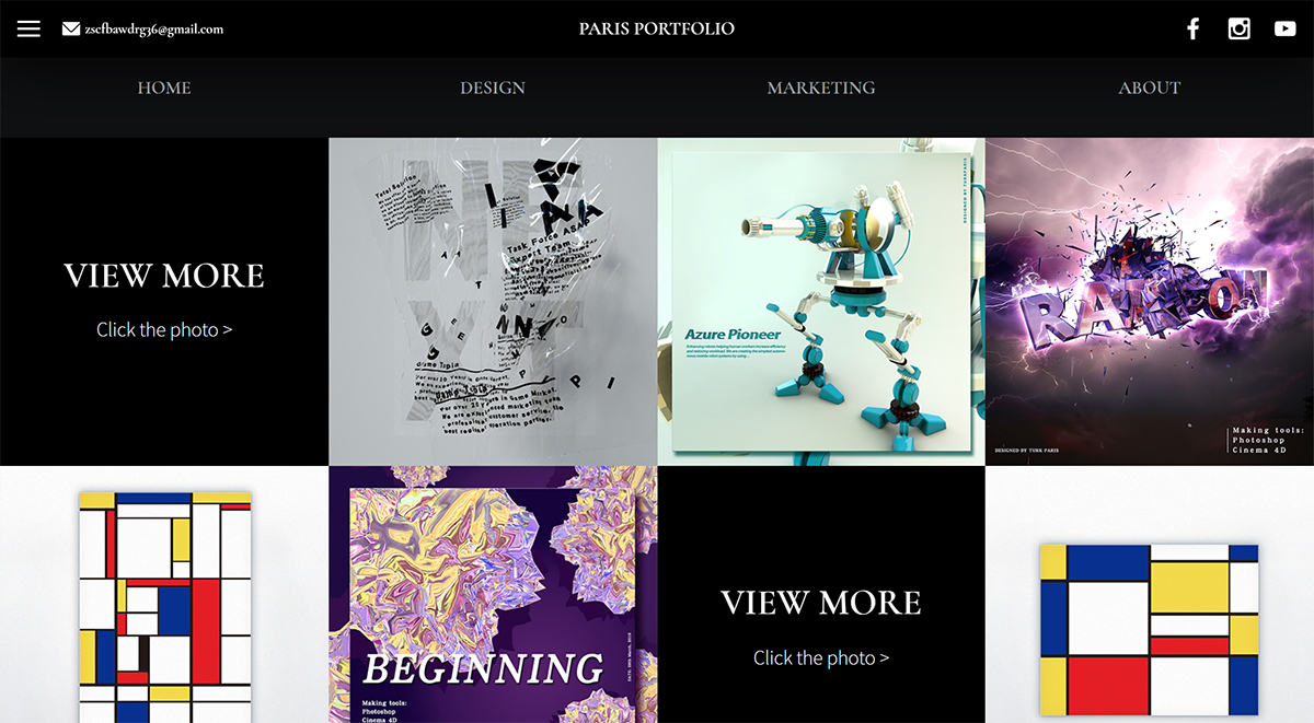 作品集｜Paris Portfolio